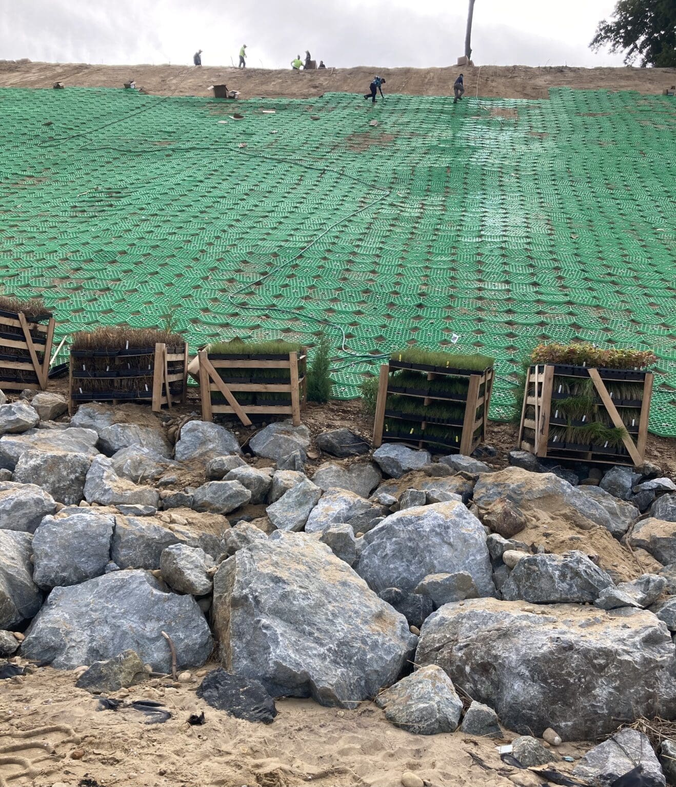 Shoreline Protection Solutions | Cliff & Oyster Reef Systems - Gabion ...